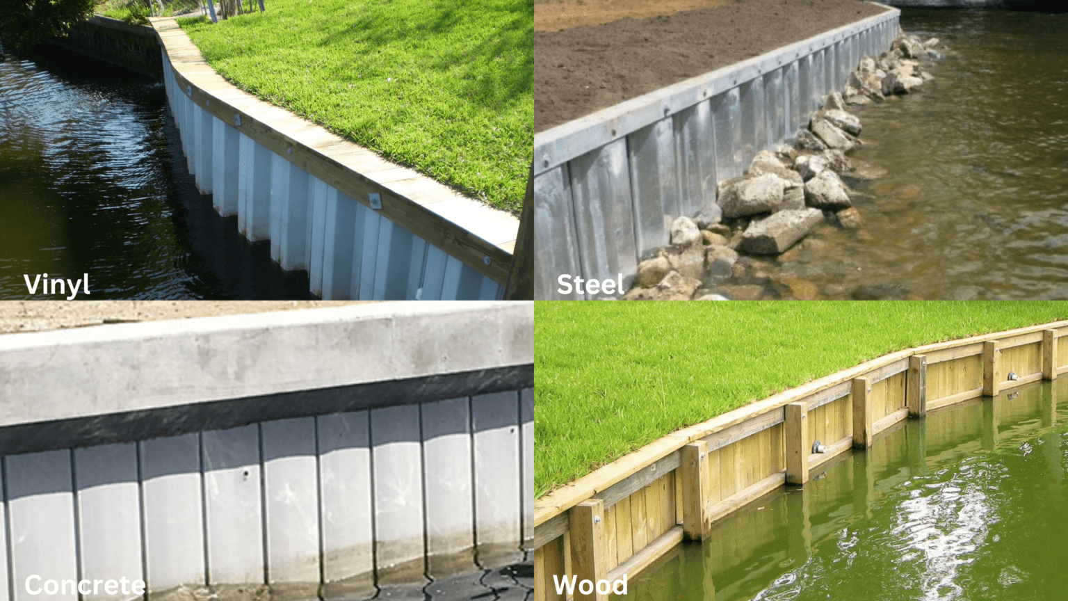 Bulkheads vs. Seawalls – What’s the Difference? - Summit Marine Development